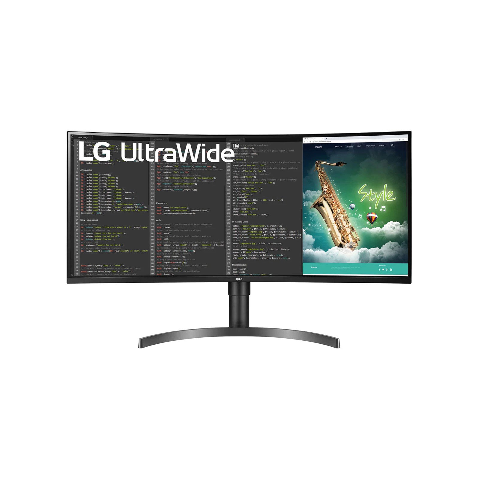 LG 35WN75C UltraWide 35" UW-QHD Ultra-Wide Curved Monitor (2020 ...