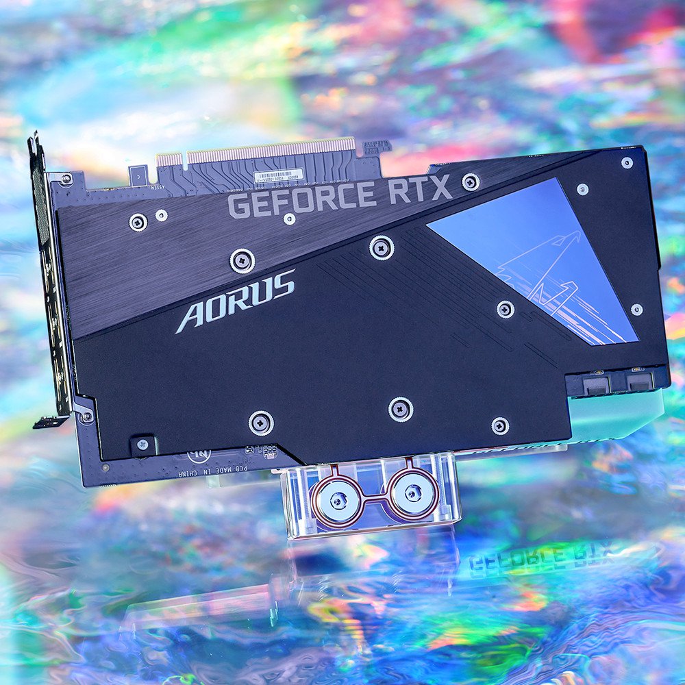 Gigabyte AORUS RTX 3080 XTREME WATERFORCE WB Graphics Card (GV ...